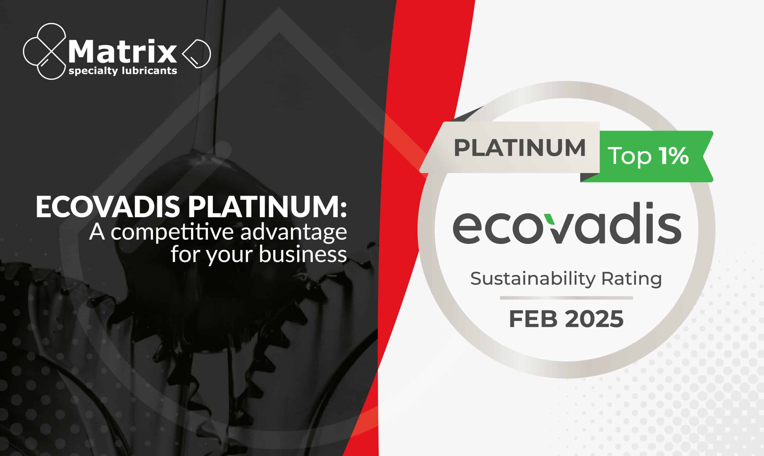 Matrix Specialty Lubricants Achieves EcoVadis Platinum – Top 1% in ...
